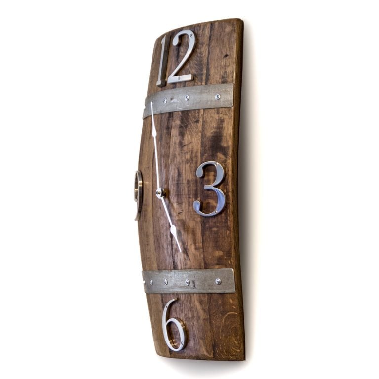Barrel Stave Wall Clock - O'Floinn Decor